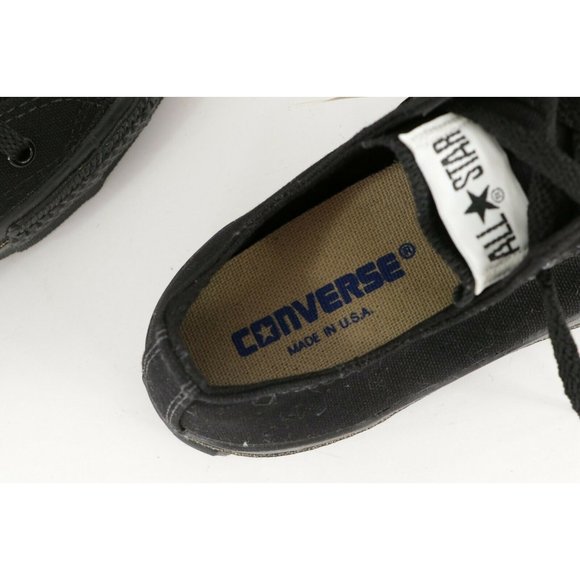 Converse | Shoes | Nos Vintage 9s Converse All Star Low Shoes Black ...